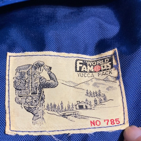 world famous yucca | Bags | Vintage World Famous Yucca Pack Japan ...